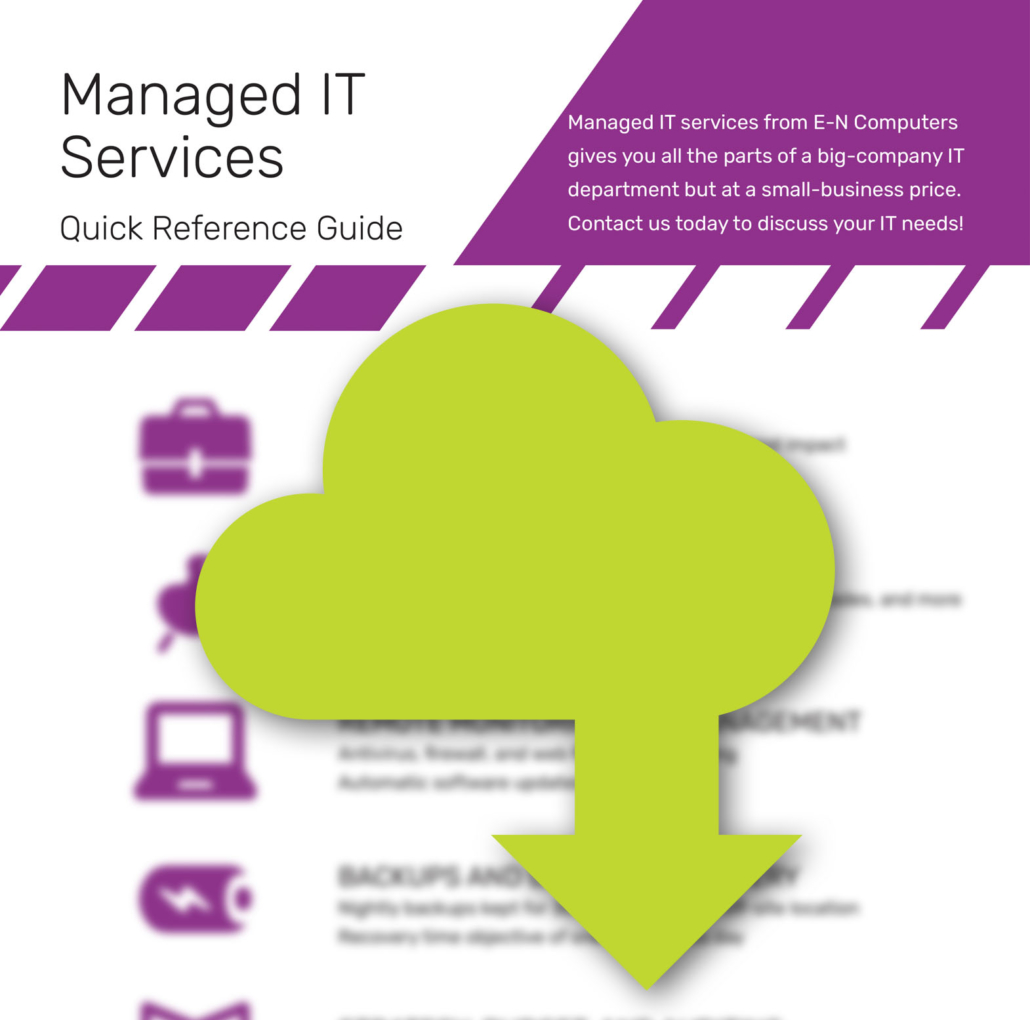 What is included in managed IT services? - E-N Computers